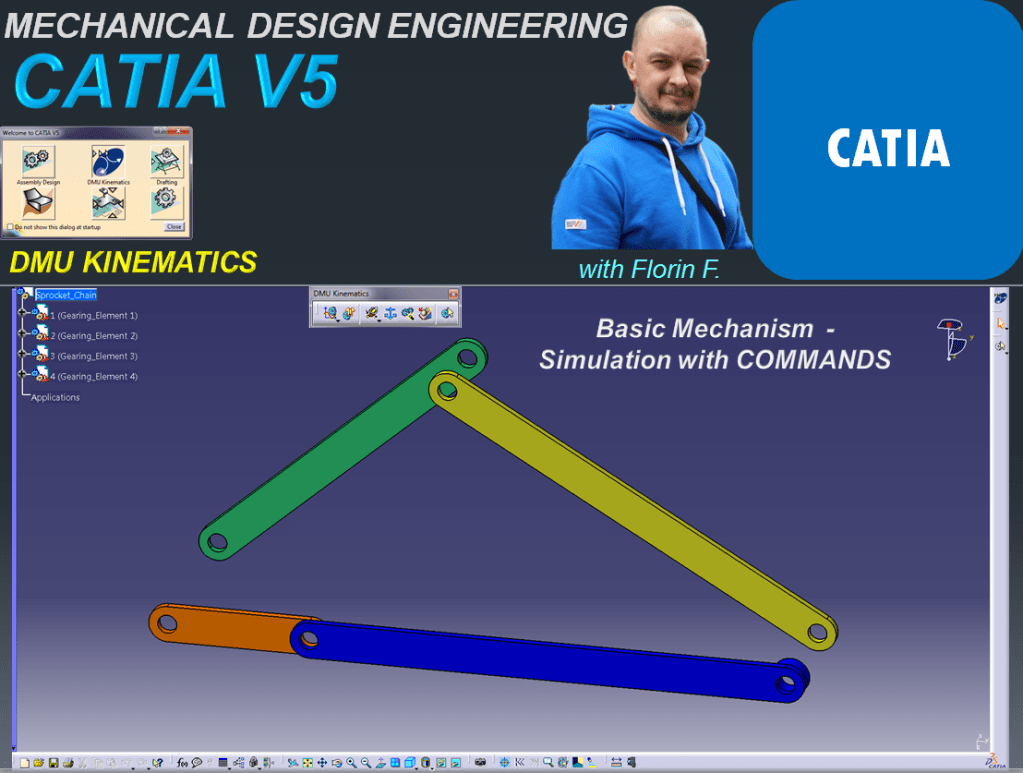 CATIA V5 _DMU KINEMATICS_Basics Simulation with Commands – Computer ...