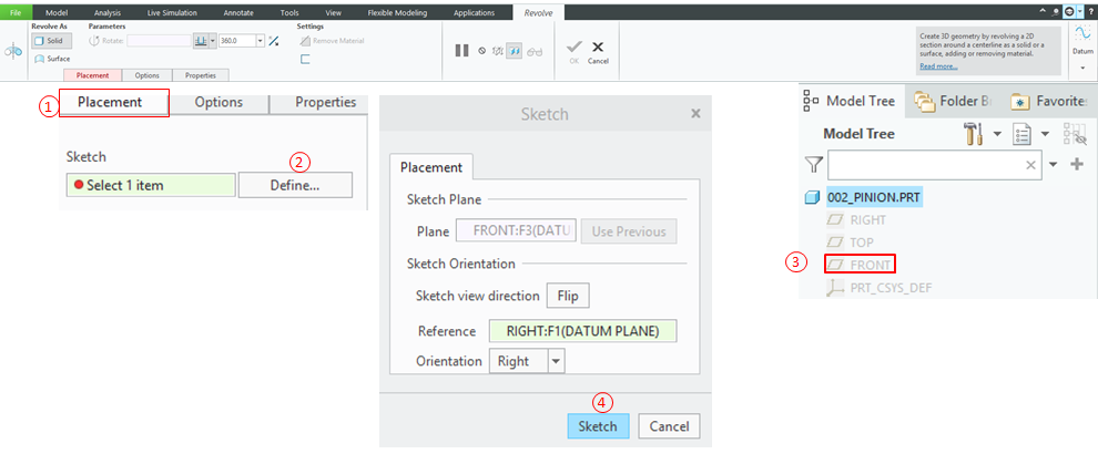 CREO PARAMETRIC 6.0 – PART DESIGN_Revolved part – Computer Aided Design ...