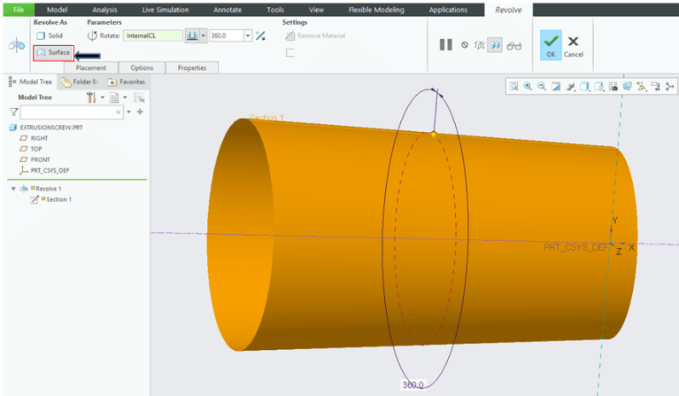 CREO PARAMETRIC 6.0 – PART DESIGN_Extrusion screw design – Computer ...