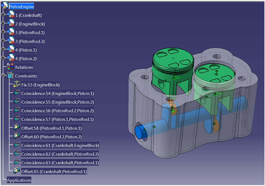 CATIA V5 _DMU KINEMATICS_Assembly constraints conversion into joints ...