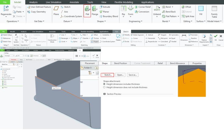 CREO PARAMETRIC 6.0 – SHEET METAL DESIGN_ Sheet metal housing design ...