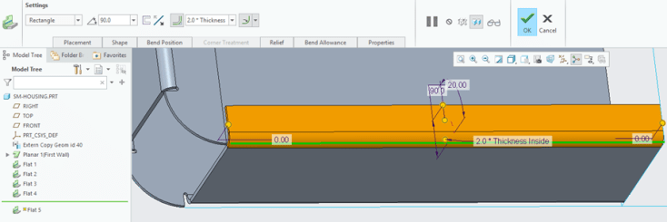 CREO PARAMETRIC 6.0 – SHEET METAL DESIGN_ Sheet metal housing design ...