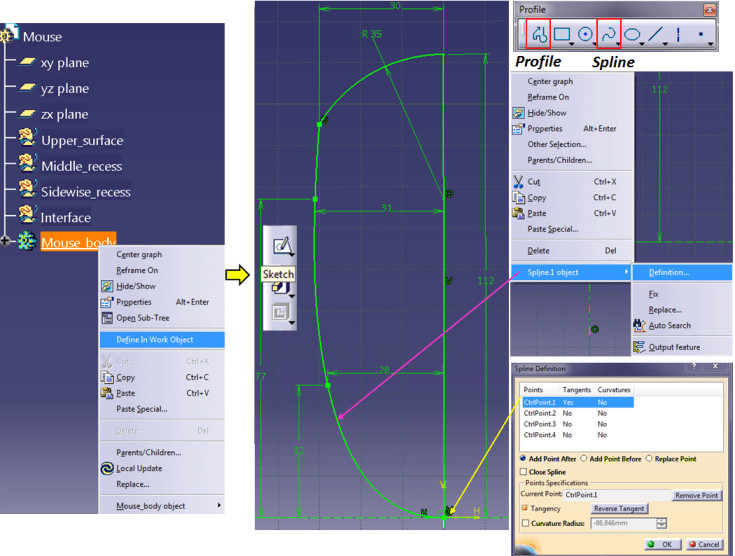 CATIA V5 – Relational Design Method – MOUSE DESIGN – Computer Aided ...