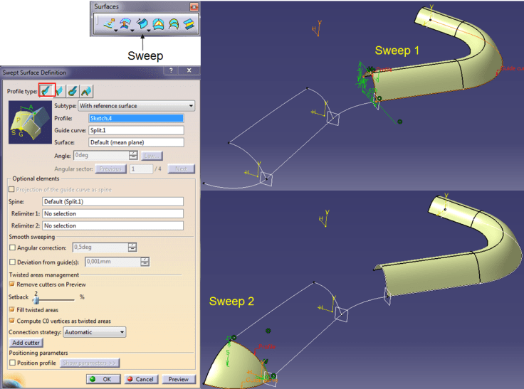 CATIA V5 – GENERATIVE SHAPE DESIGN – BOTTLE OPENER – 2 design versions ...