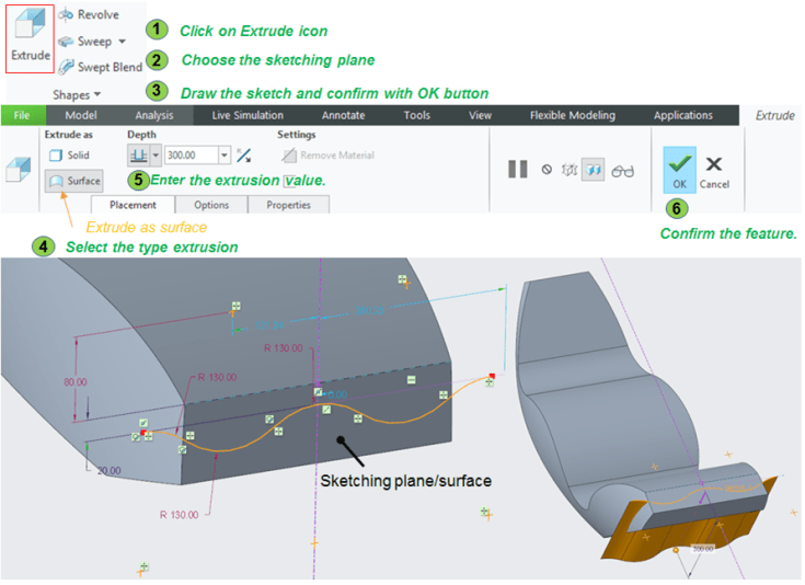 CREO PARAMETRIC 6.0 – INTERACTIVE SURFACE DESIGN_Baby Car Seat ...