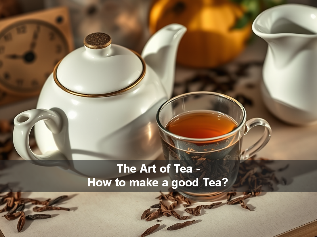 THE ART OF TEA – How to make a good Tea? – Computer Aided Design & The ...