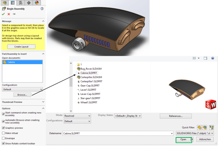 SOLIDWORKS – Bug Rover _ Part 4 – Assembly Design – Computer Aided ...