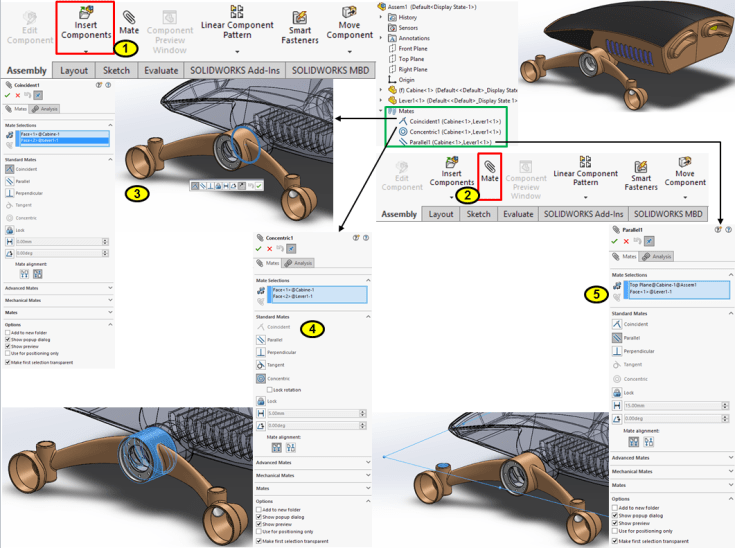 SOLIDWORKS – Bug Rover _ Part 4 – Assembly Design – Computer Aided ...