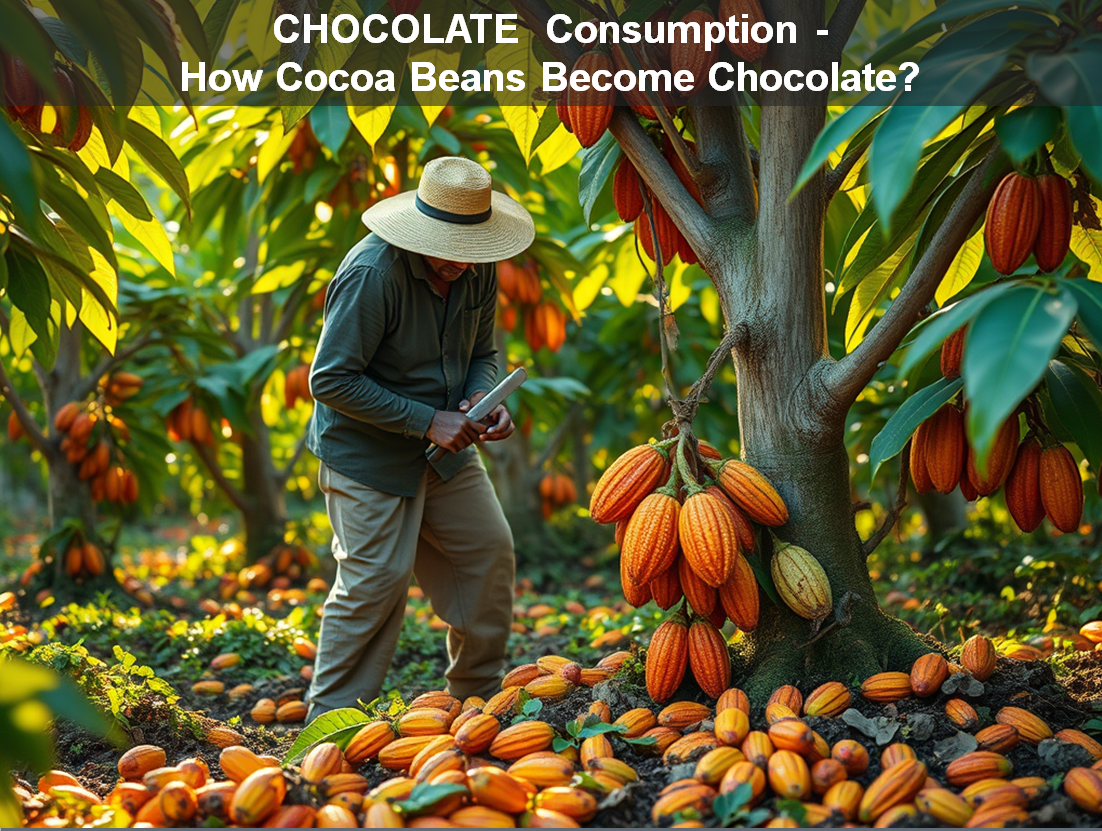 CHOCOLATE Consumption – How Cocoa Beans Become Chocolate? – Computer ...